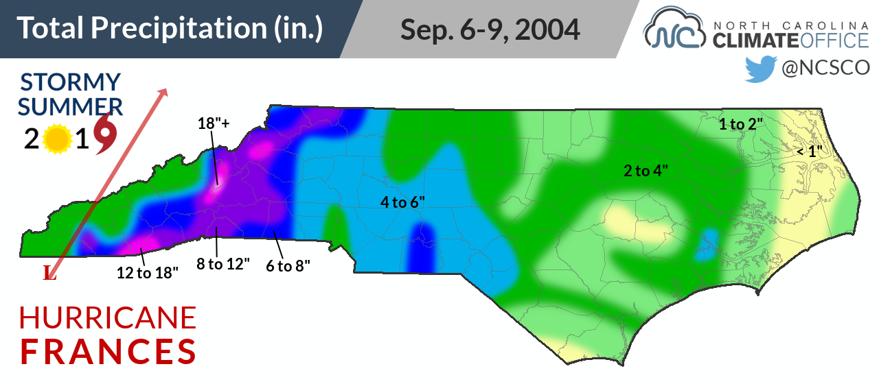 A Tropical Trio in September 2004 Tested the Mountain Terrain - North ...