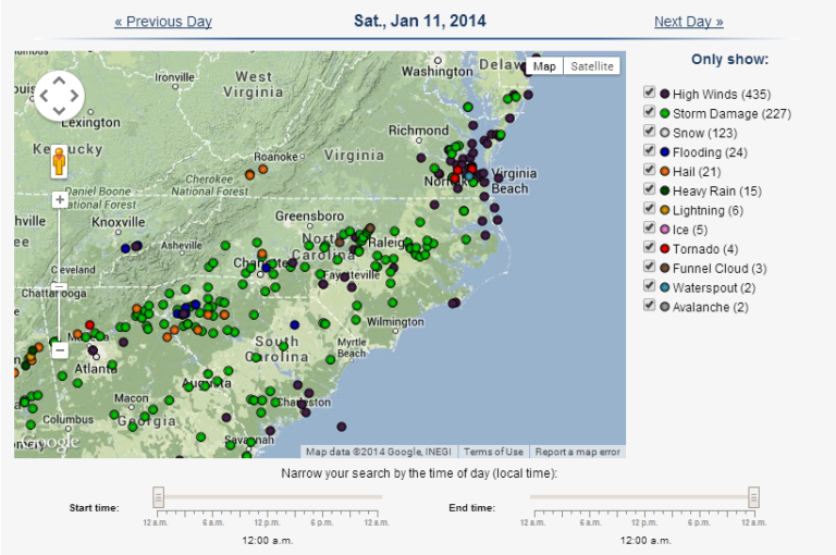 An Introduction To Our Severe Weather Tools North Carolina State