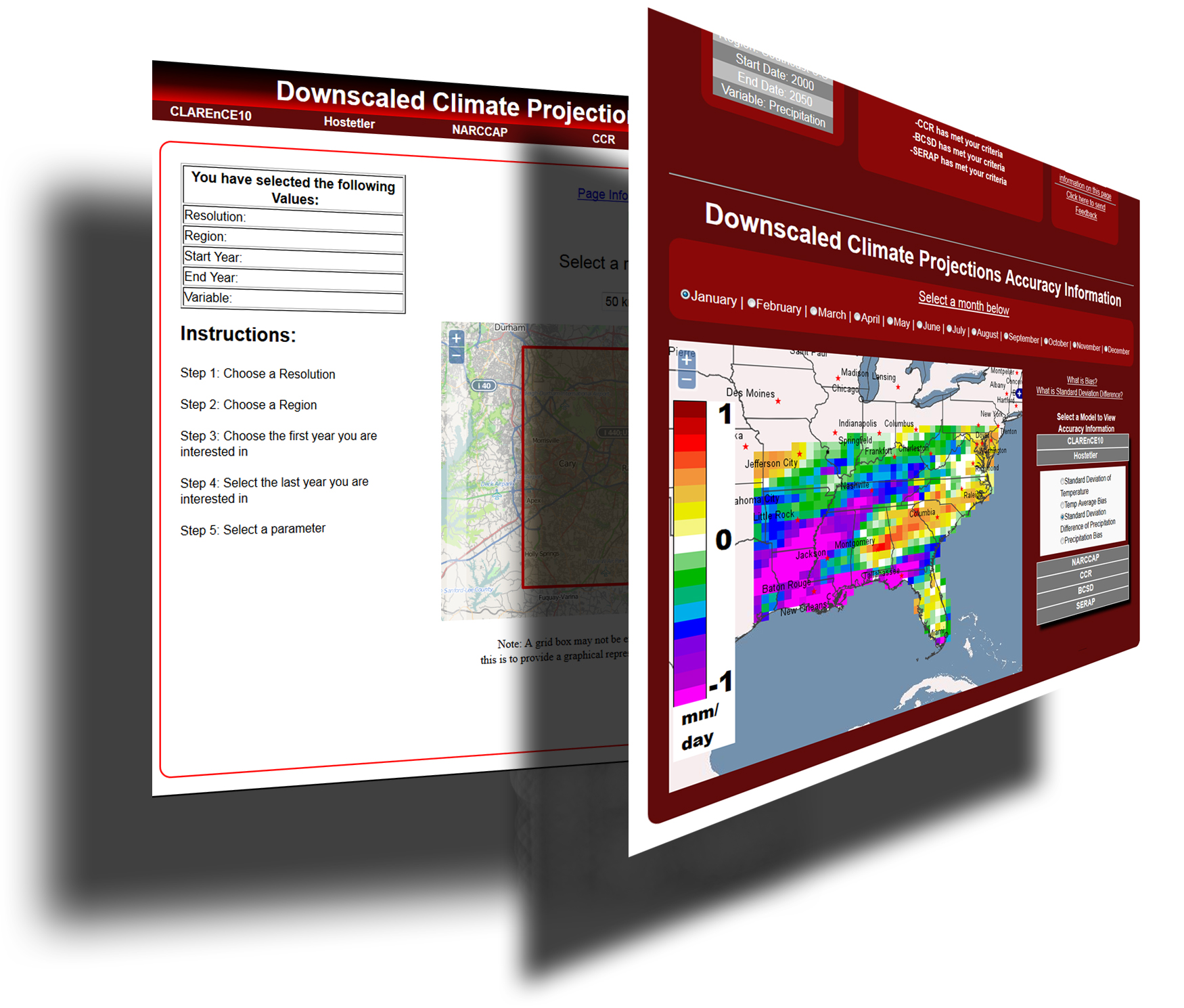 Summer Projects: Downscaled Climate Projections Search Tool – North ...