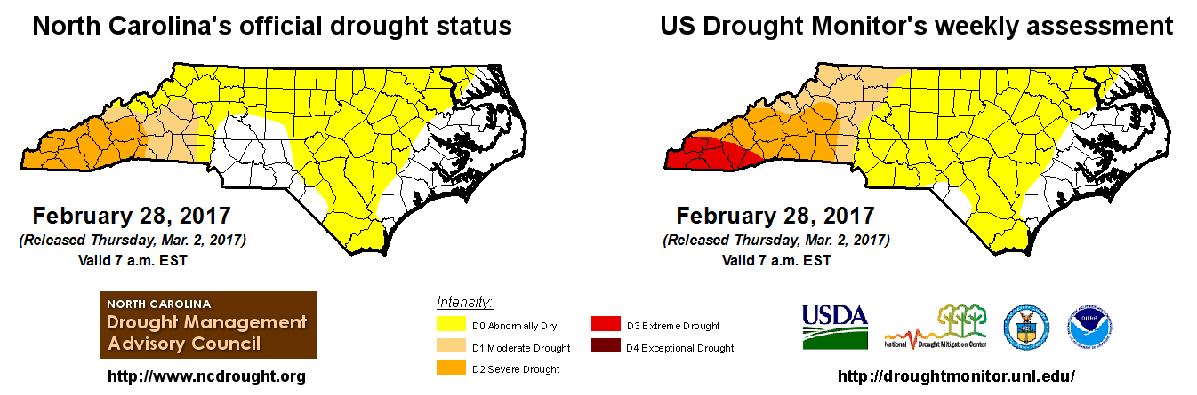 Rapid Reaction: An Unusual Event for NC Drought Monitoring – North ...