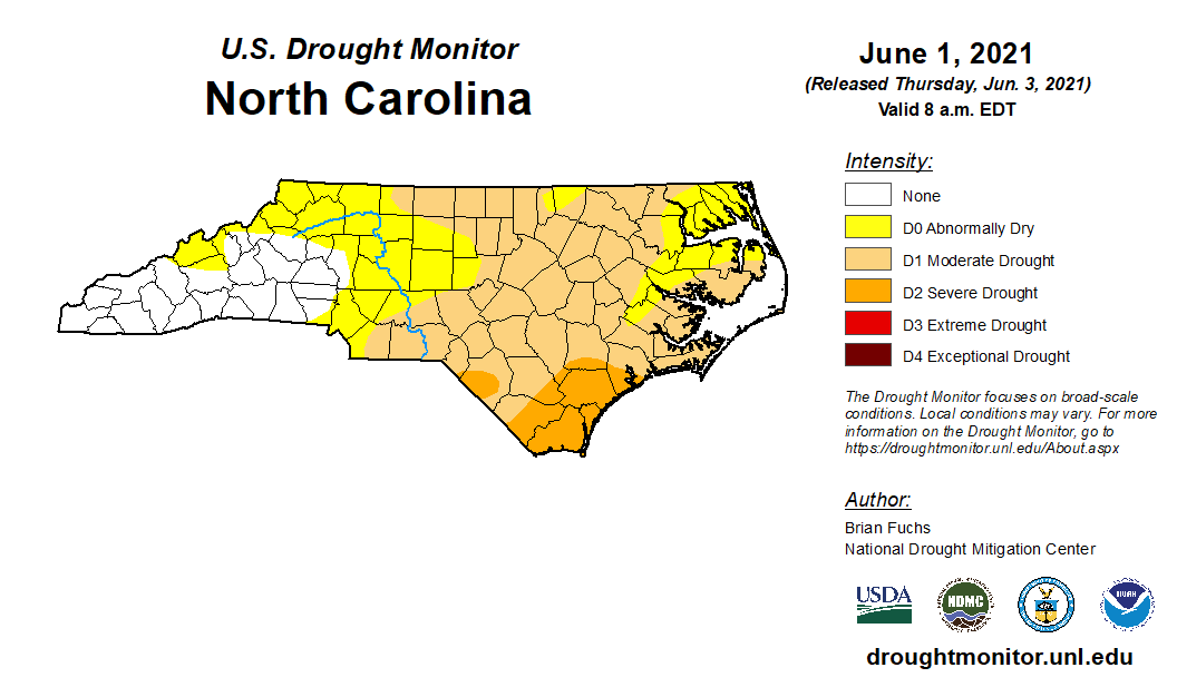 May Flowers Wilt Amid Expanding Drought - North Carolina State Climate ...