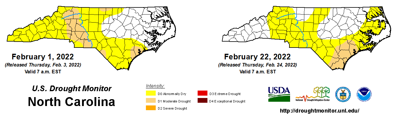 Spring Sneaks In and the Coast Dries Out in February | North Carolina ...